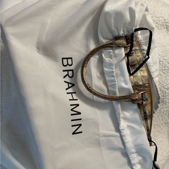 Brahmin | Bags | Brahmin Gold Shoulder Bag | Poshmark